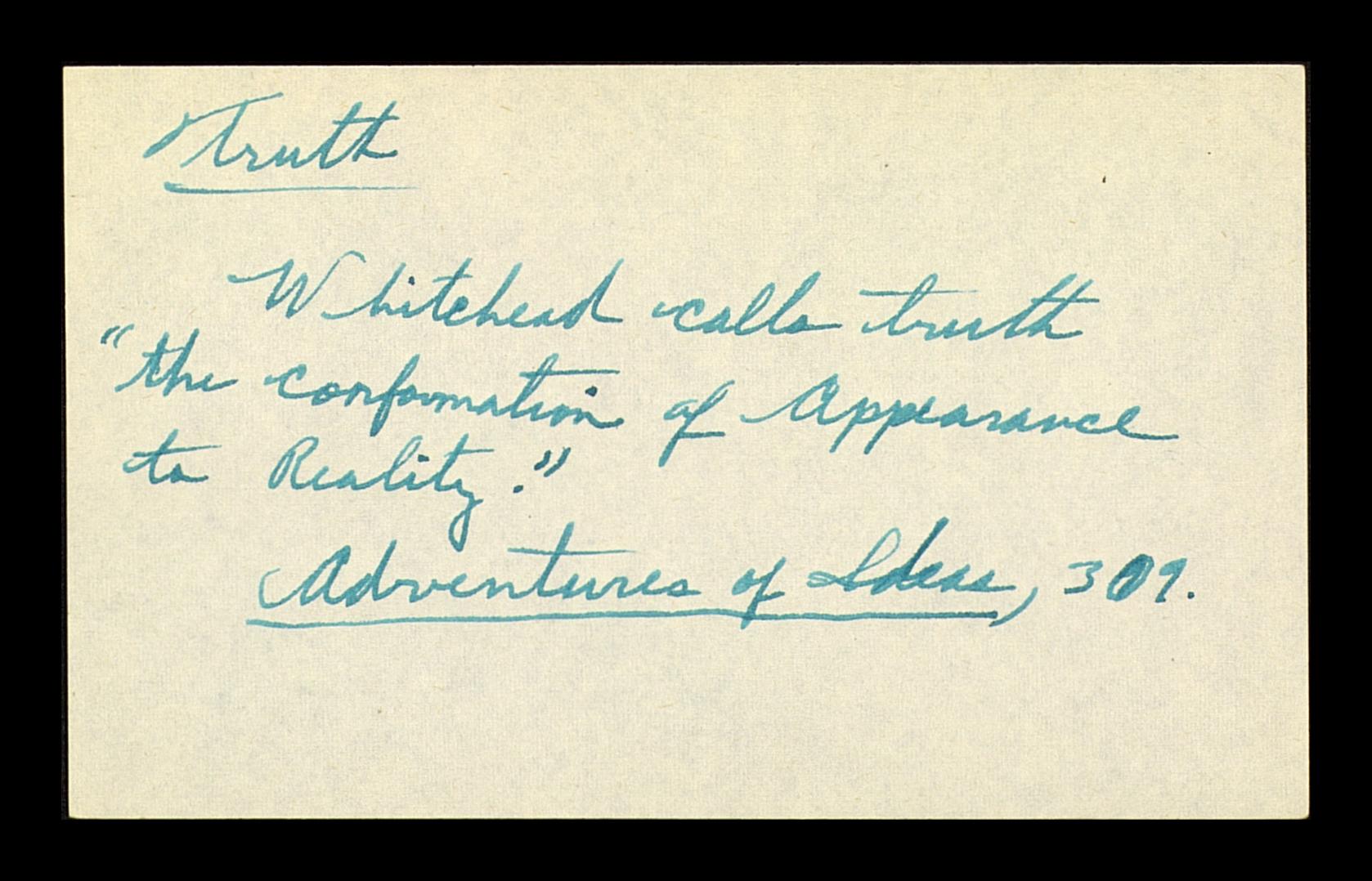 A. N. Whitehead’s Influence on Martin Luther King Jr.